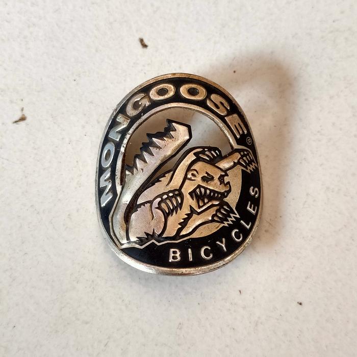 Jual Emblem peneng sepeda Mongoose original nos bmx osbmx mtb roadbike ...