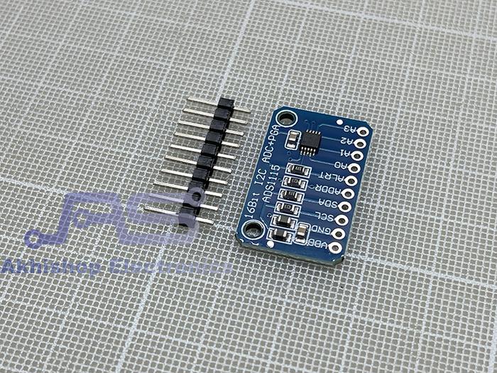 Jual ADS1115 16-Bit ADC- 4 Channel with Programmable Gain Amplifier ...