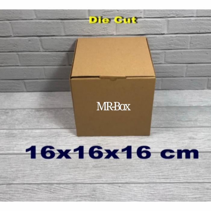 Jual Kardus / Karton / Box Ukuran 16x16x16 cm DIE CUT - Jakarta Barat ...