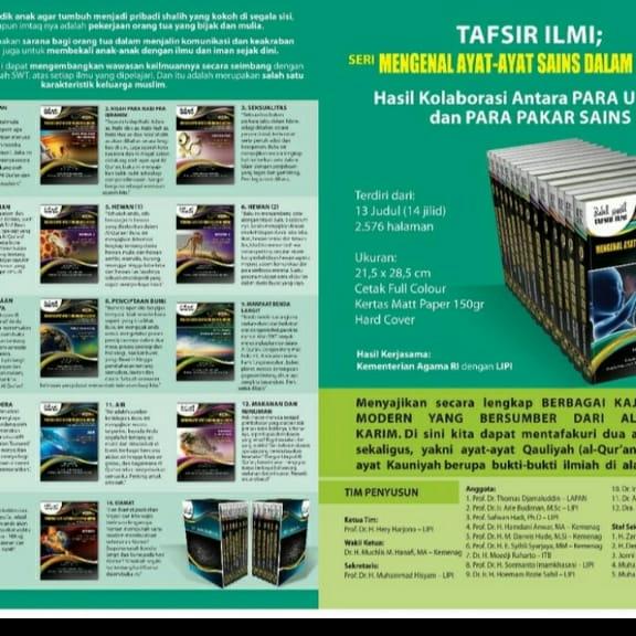 Jual tafsir ilmi seri mengenal ayat ayat sains dalam al quran - Jakarta Timur - eyd indomedia ...