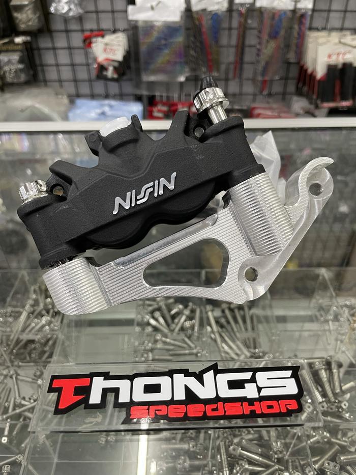 Jual Kaliper Nissin Twin Africa Pitch 100mm Original Plus Breket Ninja r rr - Kab. Bogor ...