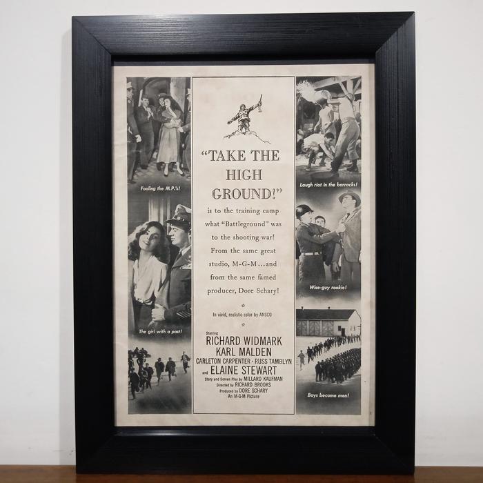 Jual Poster Iklan Film Bioskop Klasik Hollywood 1950an Jadul Kuno ...