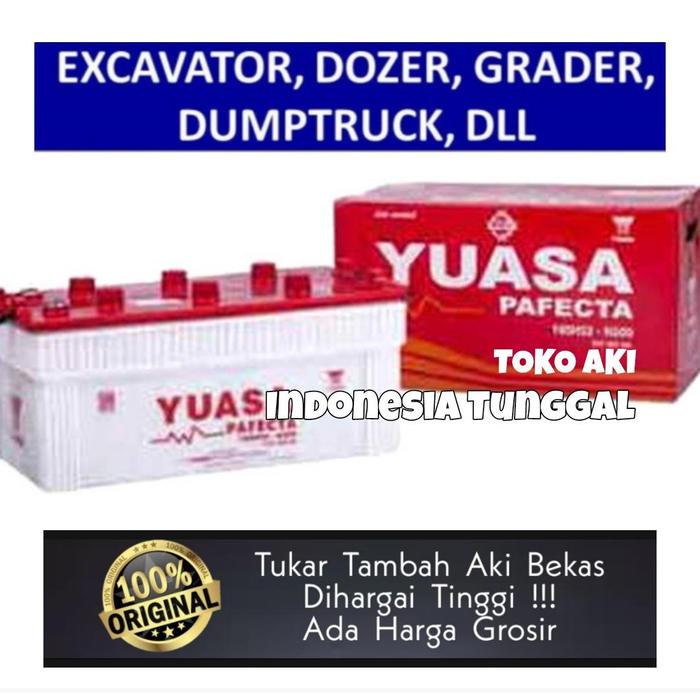 Jual AKI YUASA N150 GENSET BUS TRACTOR KAPAL ALAT BERAT FORKLIFT - Jakarta Barat - JasongoenawaN ...