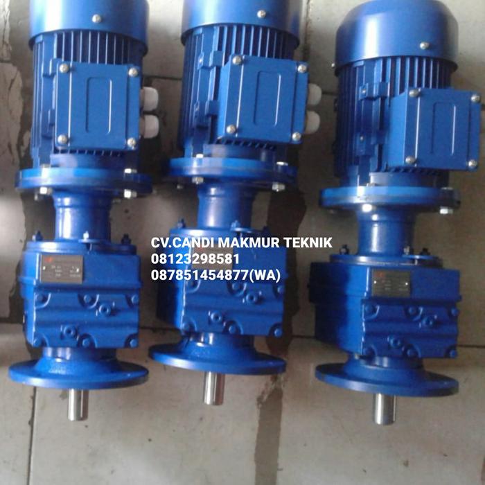 Jual Helical gear motor TRF 48 (Flange) c/w motor 1,5 kw-4 pole-3 phase ...