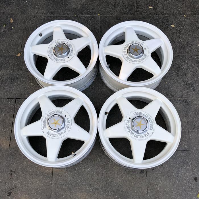 Jual Velg Original Starform R15 4x100 rally made in japan look like oz ...