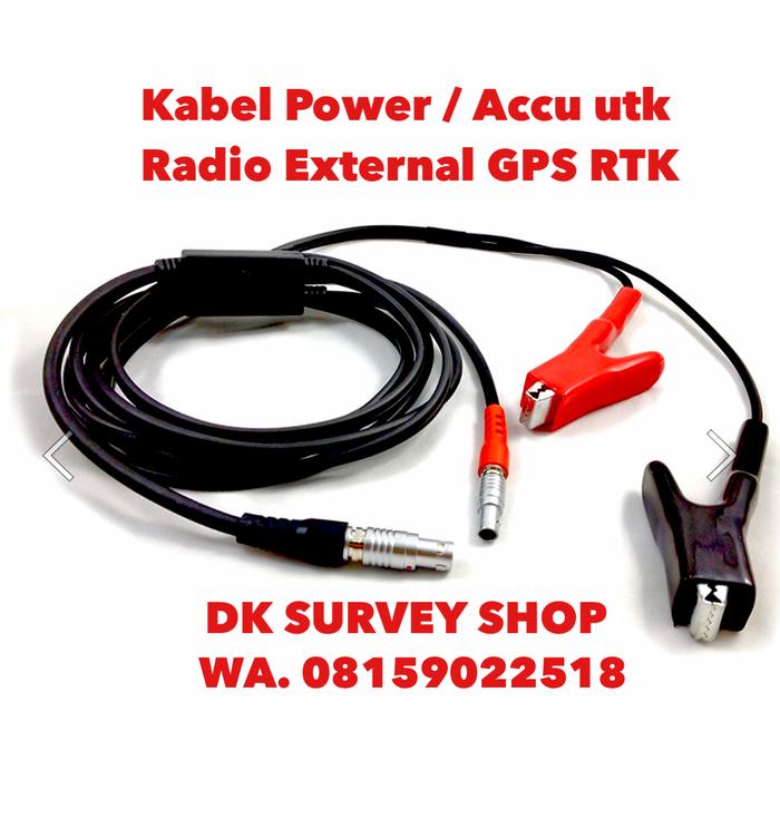 Jual CABLE / KABEL POWER KABEL ACCU KABEL AKI RADIO EXTERNAL GPS RTK ...