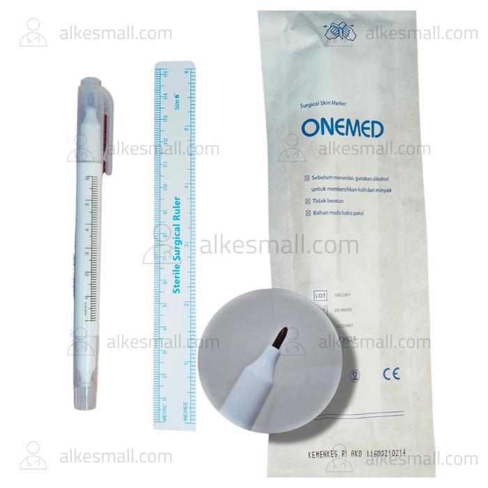 Jual Skin Marker Surgical dan Ruler Surgical Sterile Onemed - Kota ...