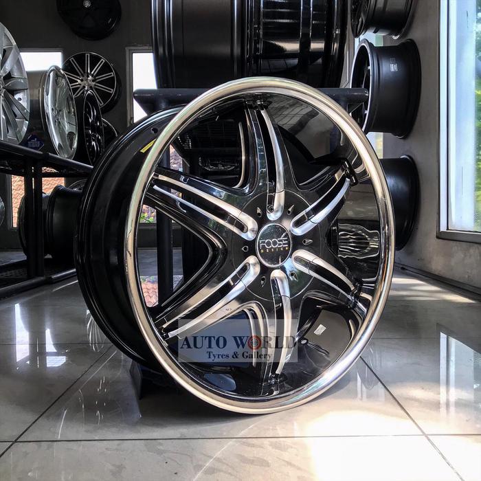 Jual Velg Original Foose Pinnacle ring 20 PCD 6x139.7 (Fortuner, Pajero ...