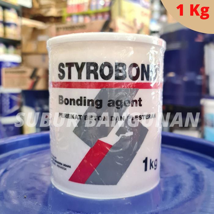 Jual Styrobond Perekat Beton dan Plesteran / Lem Beton 1 Kg Bonding ...