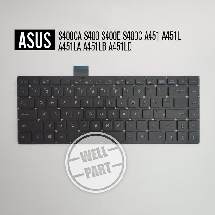 Jual Keyboard Asus S400CA S400 S400E S400C A451 A451L A451LB A451LD ...