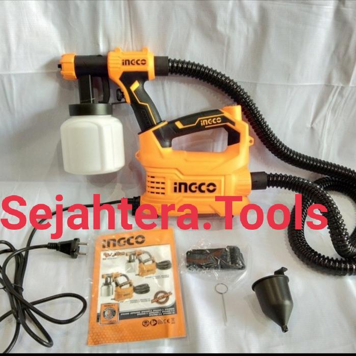 Jual SPG5008 SPRAY GUN LISTRIK INDUSTRIAL SELANG 800 Ml CAT SEMPROT ...