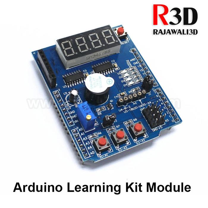 Jual Arduino Multifunction Shield Learning Kit Module Modul Belajar Arduino - Kab. Temanggung ...
