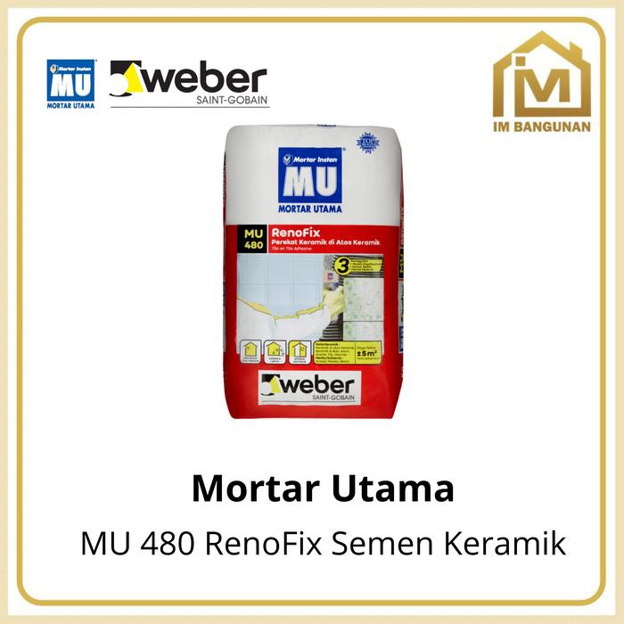 Jual MU 480 RenoFix Semen Perekat Keramik Diatas Keramik 25 KG - Kota ...