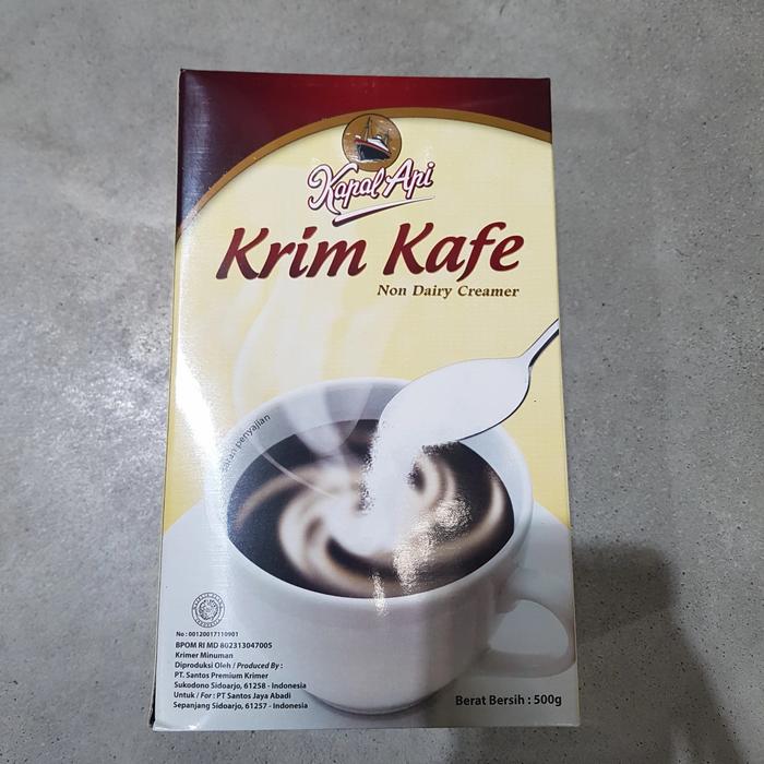 Jual kapal api krim kafe non dairy creamer 500gr/kopi kapal api - Kota ...