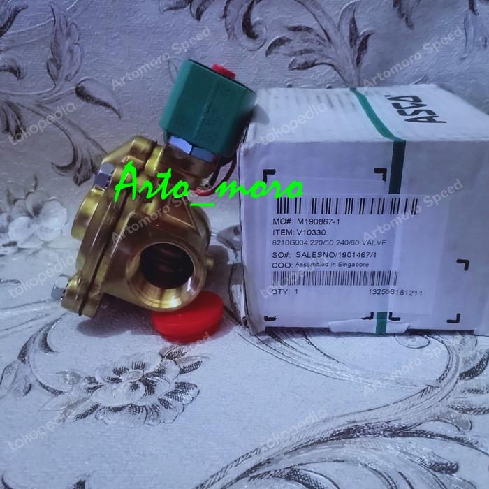Jual Solenoid Valve 1"ASCO /RED-HAT 8210G004 Port 1" AC220V - Jakarta ...