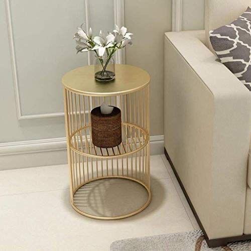 Jual Meja Sudut Marmer Kaki Besi Gold / Meja Pojok Marmer / Side Table ...