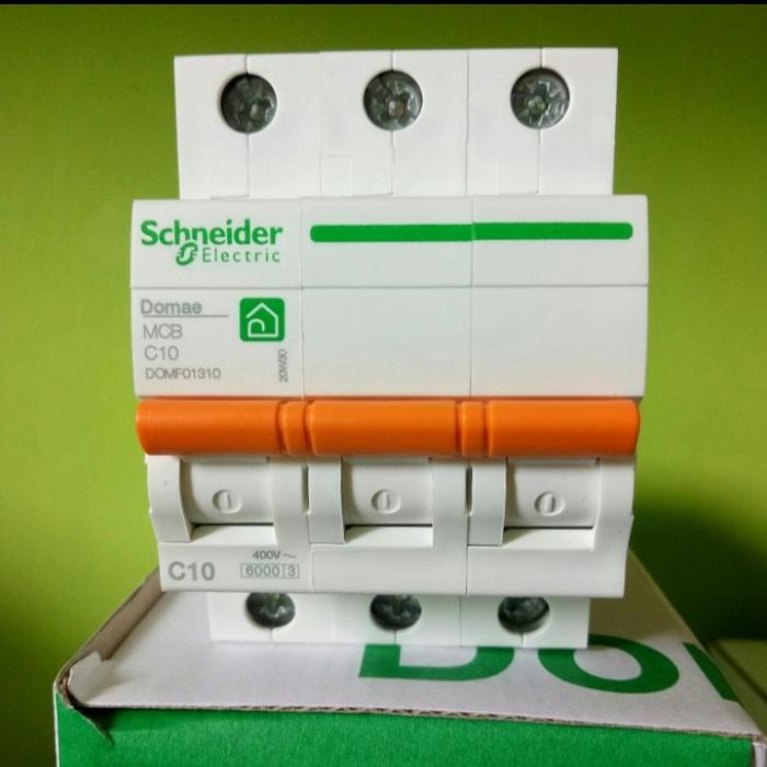 Jual MCB Schneider Domae 3P 6A/10A/16A/20A new 6kA - 16A - Jakarta ...