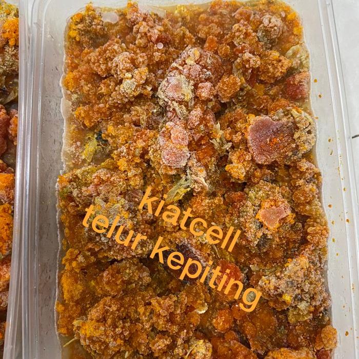 Jual Telur kepiting / Telor kepiting frozen kualitas super kemasan 500 ...