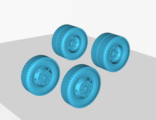 Jual Hino Wheels set 1/87 - Kab. Bogor - hg miniature model | Tokopedia