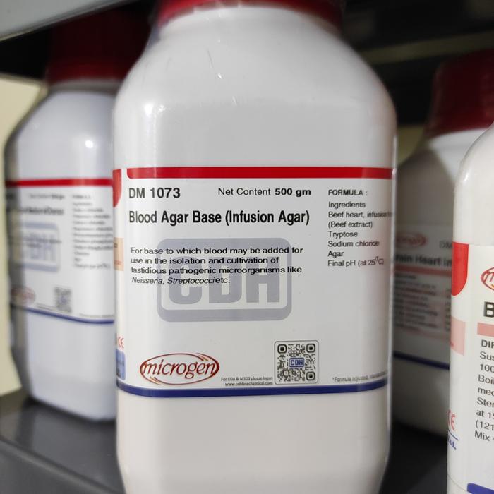 Jual Blood Agar Base (Infusion Agar) 500 Gr - Kota Tangerang Selatan ...