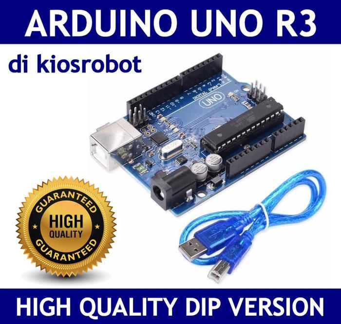 Jual Arduino UNO R3 - Dengan KabelUSB - Kota Depok - KiosRobot | Tokopedia