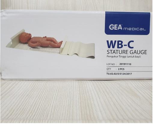 Jual Infant Ruler Baby / Pengukur Tinggi Panjang Bayi / Alat Ukur ...