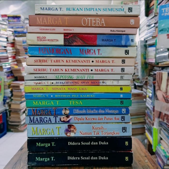 Jual Novel Marga T - Cabutan - Harga Satuan - Jakarta Selatan - Art n ...