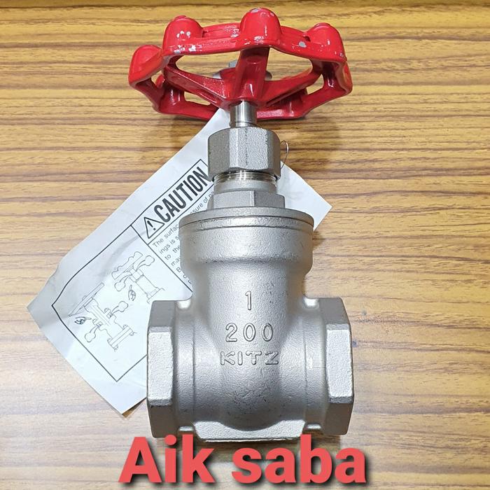 Jual gate valve kitz ss 304 1" inch / Gate valve ss 304 - Jakarta Barat ...