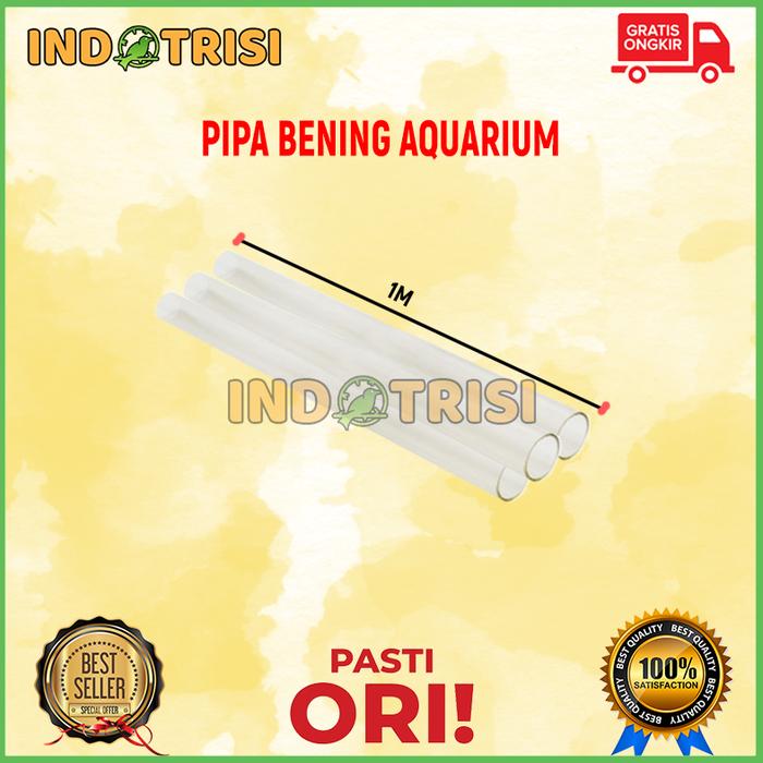 Jual Pipa Aquarium Bening 100 Cm Pipa Filter Undergravel Aquarium ...