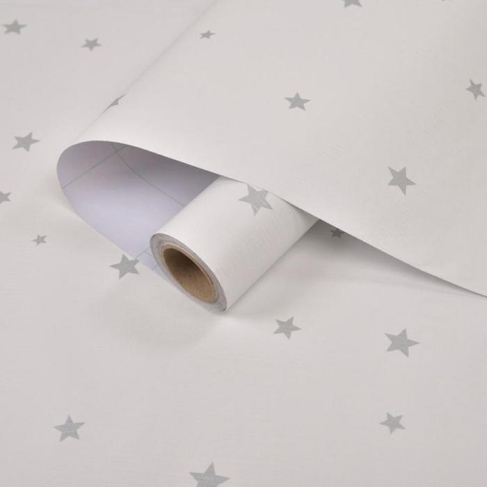 Jual Wallpaper sticker anak motif bintang polos putih - Bintang Laut ...