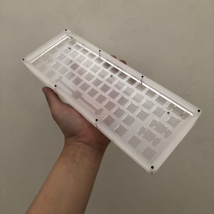 Jual Custom Case Akrilik Keyboard Mechanical Fantech Maxfit61 ...