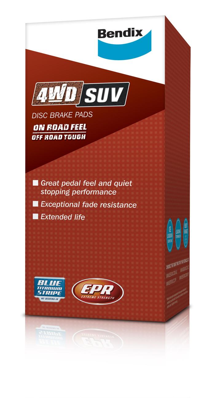 Jual Kampas Rem Belakang All New Pajero Sport - BENDIX 4WD Brake Pad ...
