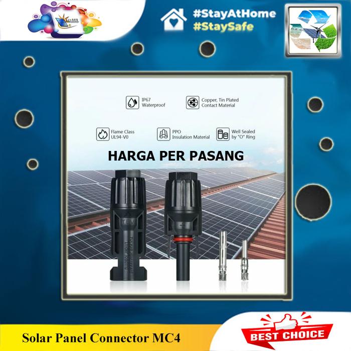 Jual Solar Panel Connector MC4 Konektor Panel Surya PV Solar Cell Hub ...