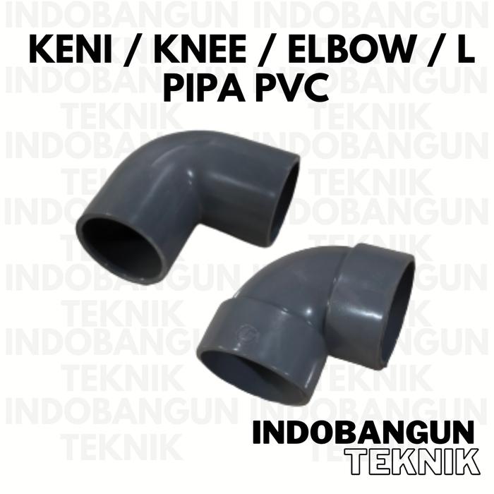Jual Keni Elbow L Knee Polos Pipa PVC Fitting Pipa - 4" - Kab. Sidoarjo ...