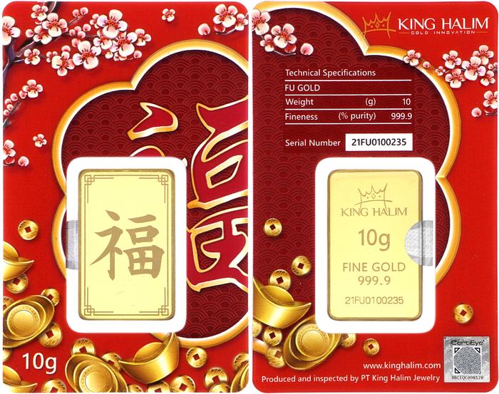 Jual LOGAM MULIA EMAS KING HALIM 10GR- FU - Kota Surabaya - Amala Gold ...