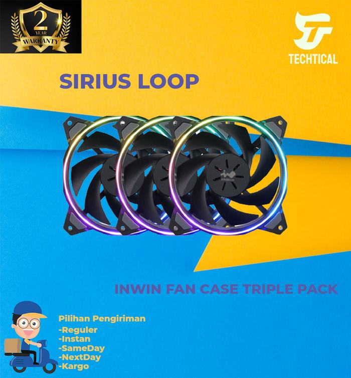 Jual FAN - InWin Sirius Loop Triple Pack FAN ARGB - Jakarta Barat ...