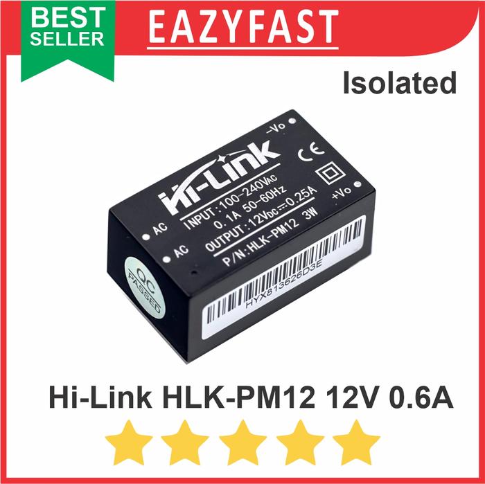 Jual Hi-Link HLK-PM12 12v 12 V Volt AC t DC Hilink Power Supply PSU Adaptor - Kab. Bandung ...