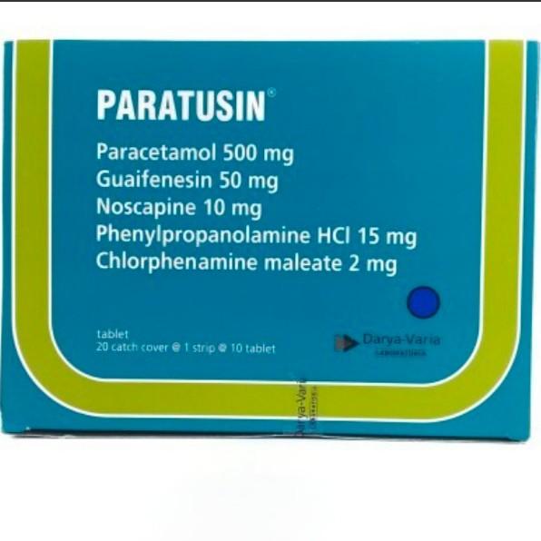 Jual PARATUSIN TABLET 1 BOX ISI 20 AMPLOP - 1 Box - Jakarta Selatan ...