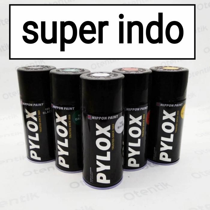 Jual NIPPON PAINT PYLOX WARNA - PILOK - CAT SEMPROT - SPRAY PILOKS ...