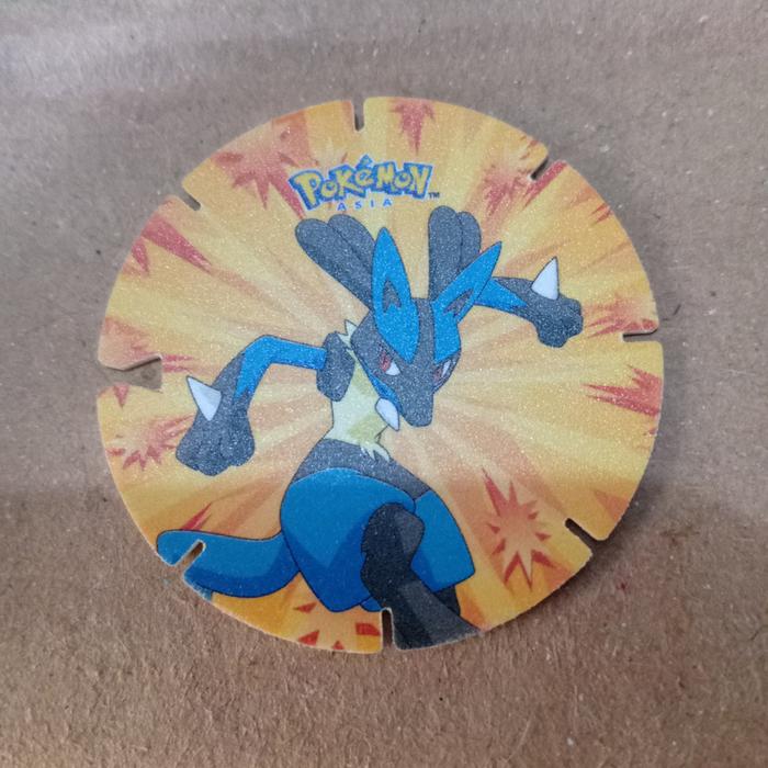 Jual Pokemon Coin Tazos Koin Lucario riolu Pokeball Moncolle terrarium ...
