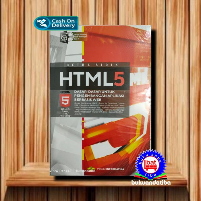 Jual BUKU HTML 5 DASAR - DASAR PENGEMBANGAN UNTUK APLIKASI BERBASIS WEB ...