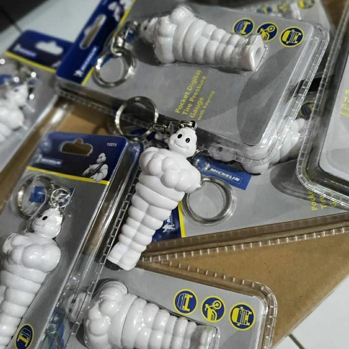 Jual Michelin Tyre Pressure Gauge Key Chain With Pocket Digital(Man ...