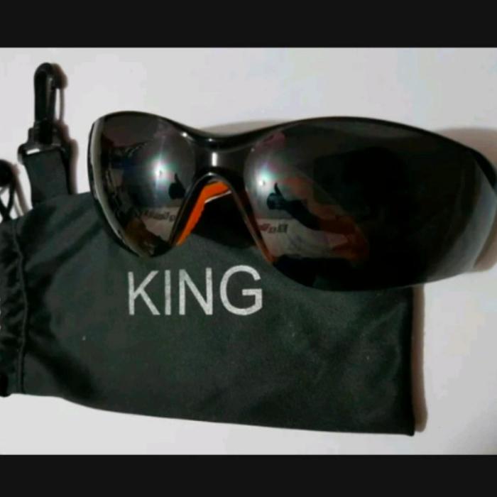 Jual Kacamata Proyek Safety King - Safety Goggle Glasses King - Smoke ...