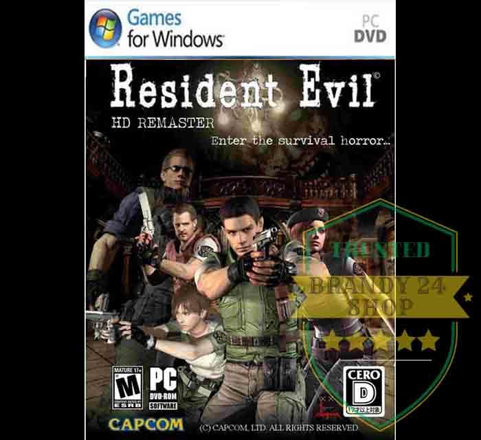 Jual RESIDENT EVIL HD REMASTERED - GAME WINDOWS PC GAMING LAPTOP GAMING ...
