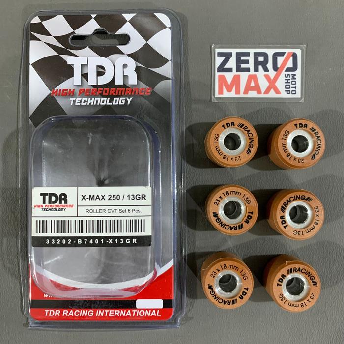 Jual Roller CVT TDR Racing 13gr 13 gr Yamaha XMAX X-MAX 250 - Kota ...