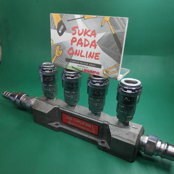 Jual Nitto Kohki Line Cupla 200L original kopler angin - Jakarta Pusat ...