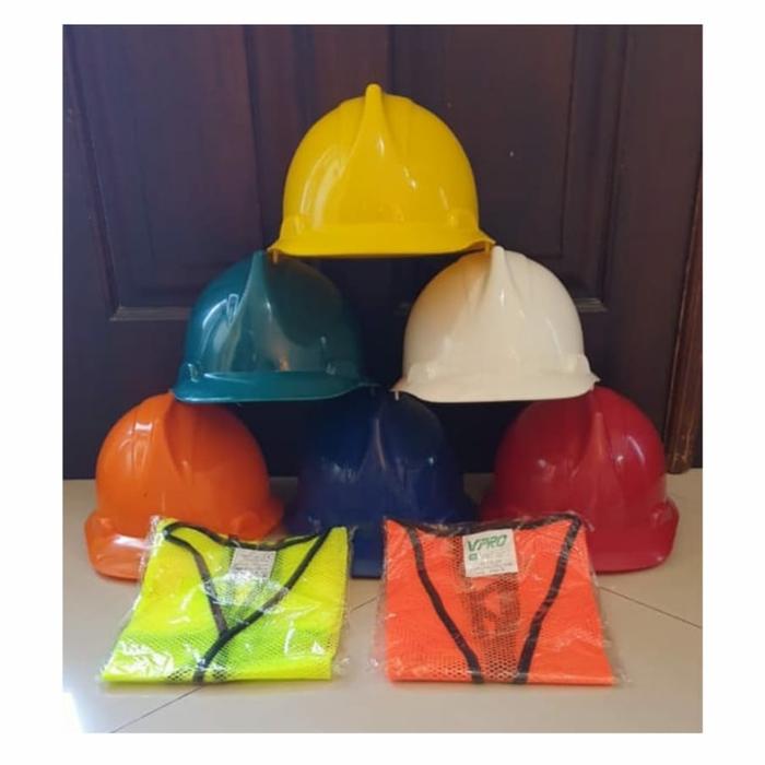 Jual Helm safety proyek murah / Safety helmet kuning - Putih - Kota ...