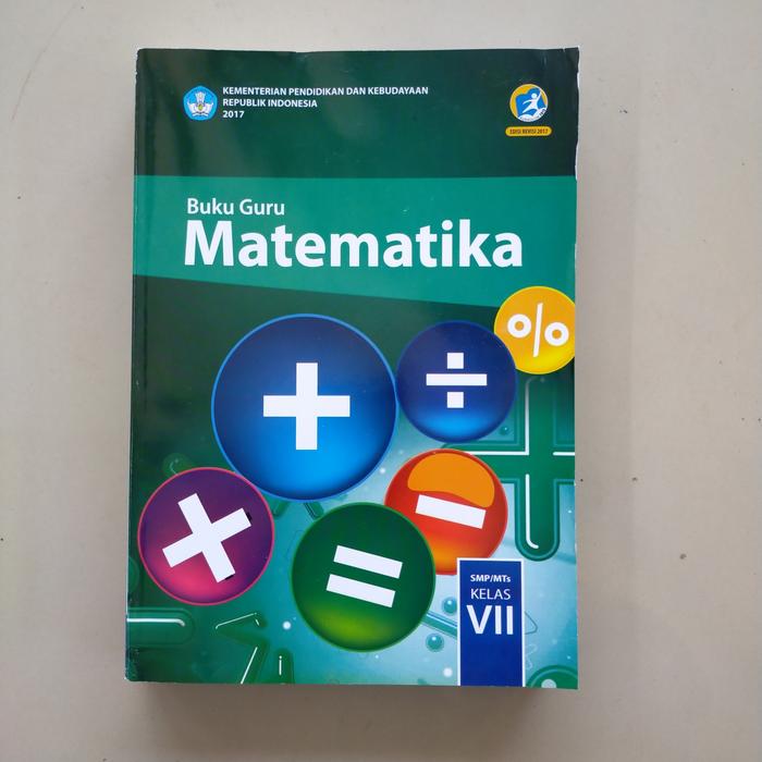 Jual ORIGINAL BUKU GURU MATEMATIKA KELAS 7 8 9 - MTK KELAS 9 BG, HARGA ...