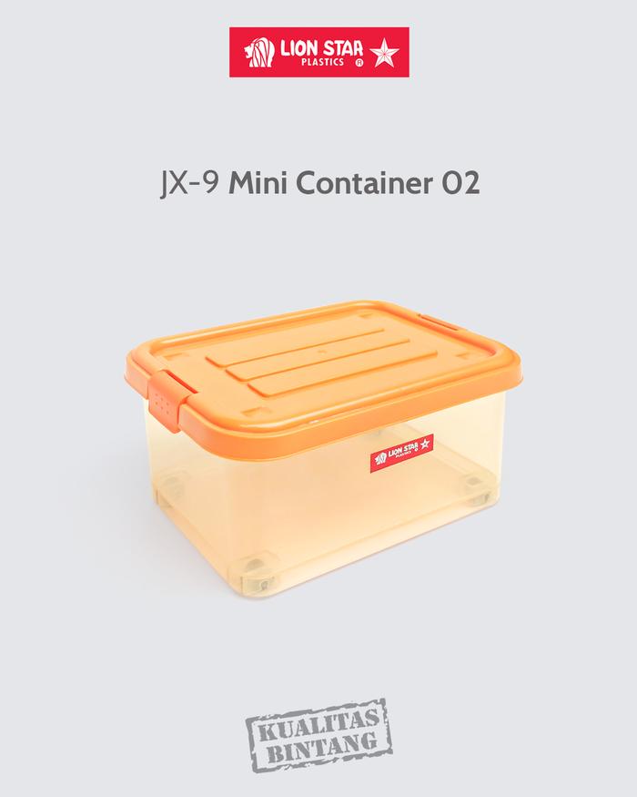 Jual Lion Star JX-9 Mini container 02 Kotak Serbaguna Kecil Penyimpanan ...