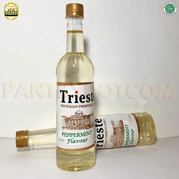 Jual TRIESTE SYRUP rasa Peppermint - Sirup Premium 650ml - Jakarta ...